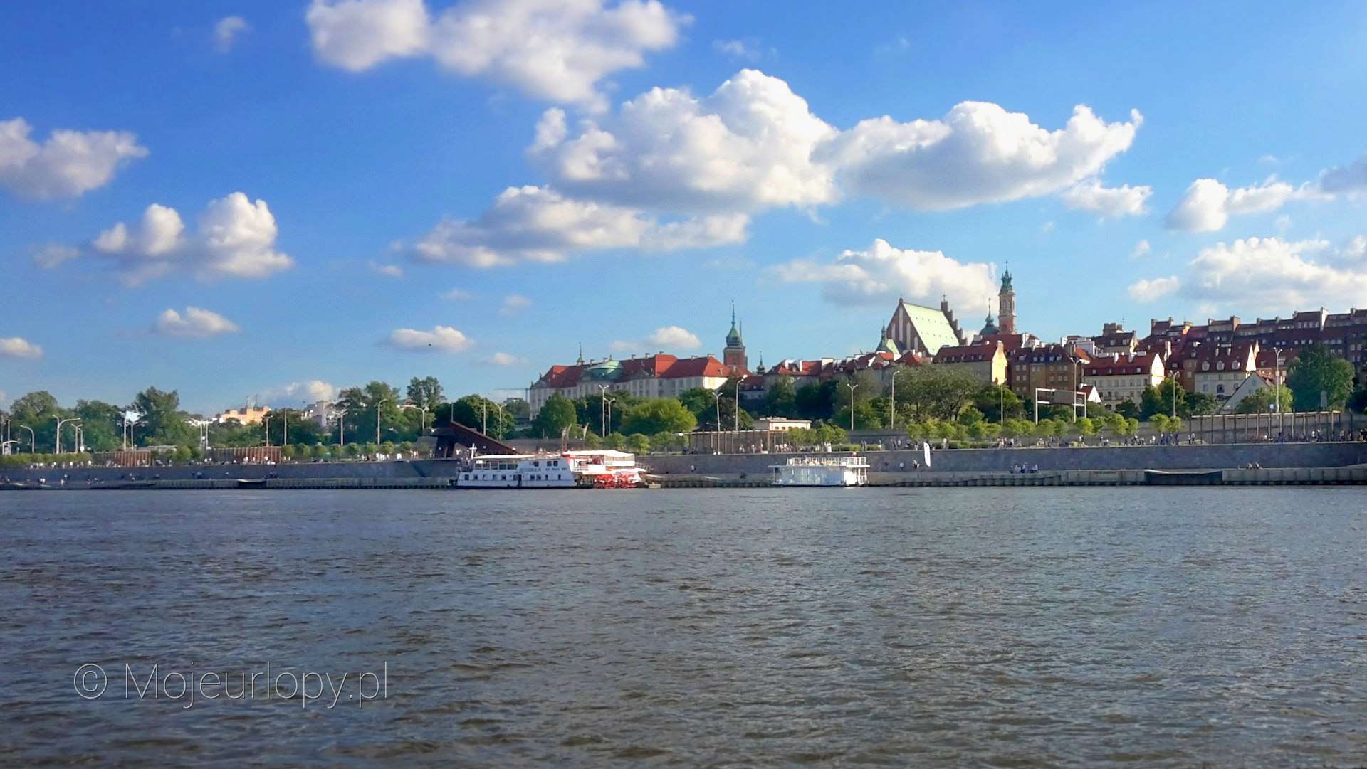 Bulwar nad Wisłą - Warszawa, gen. George'a Smitha Pattona