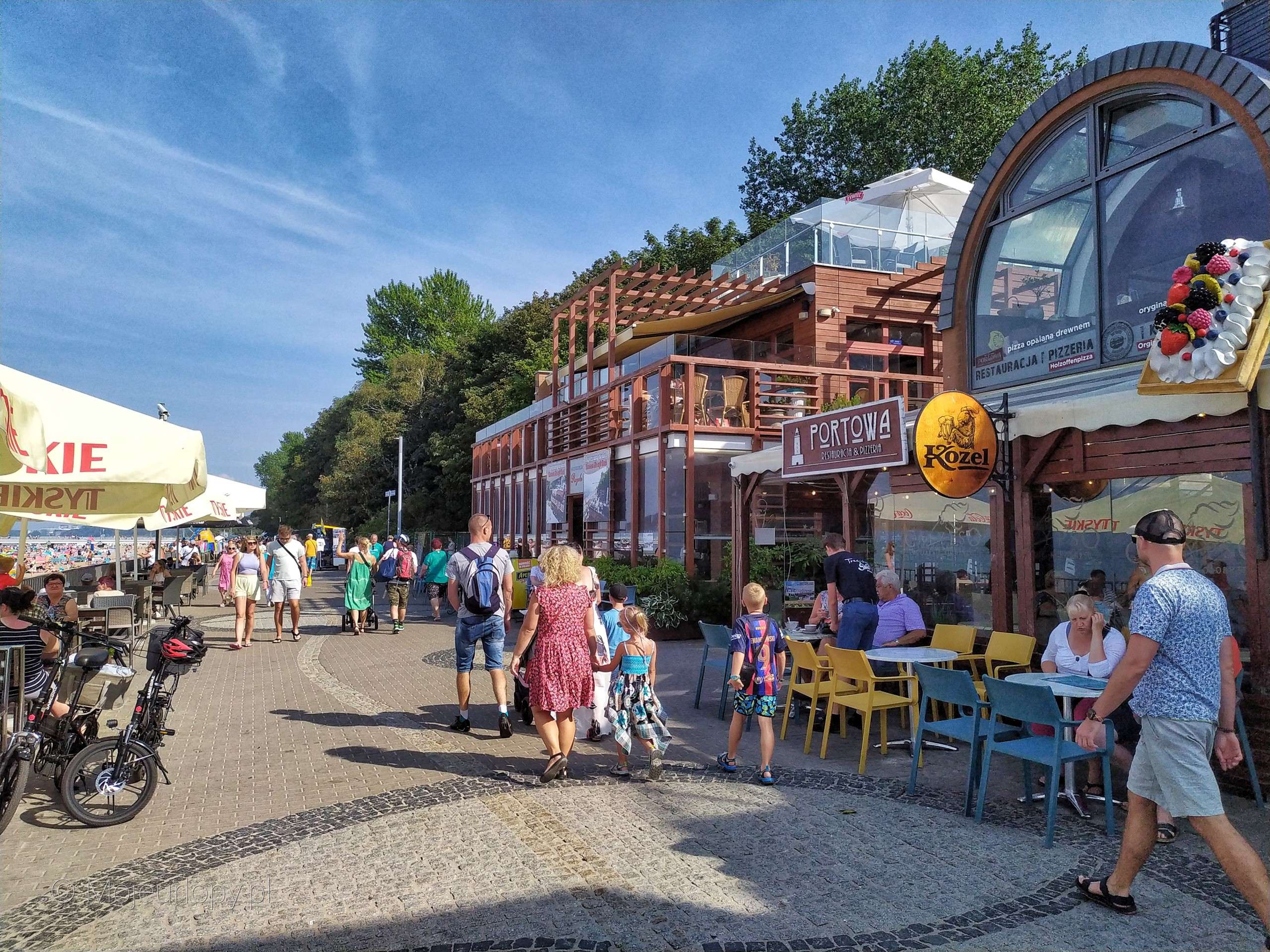 Bulwar im. Jana Szymańskiego - Kołobrzeg, Bulwar im. J. Szymańsk